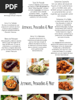 Menu Ecuaviche | PDF | Mariscos | Mariscos
