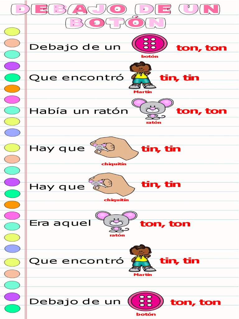 Pictograma de La Canción Debajo de Un Botón | PDF