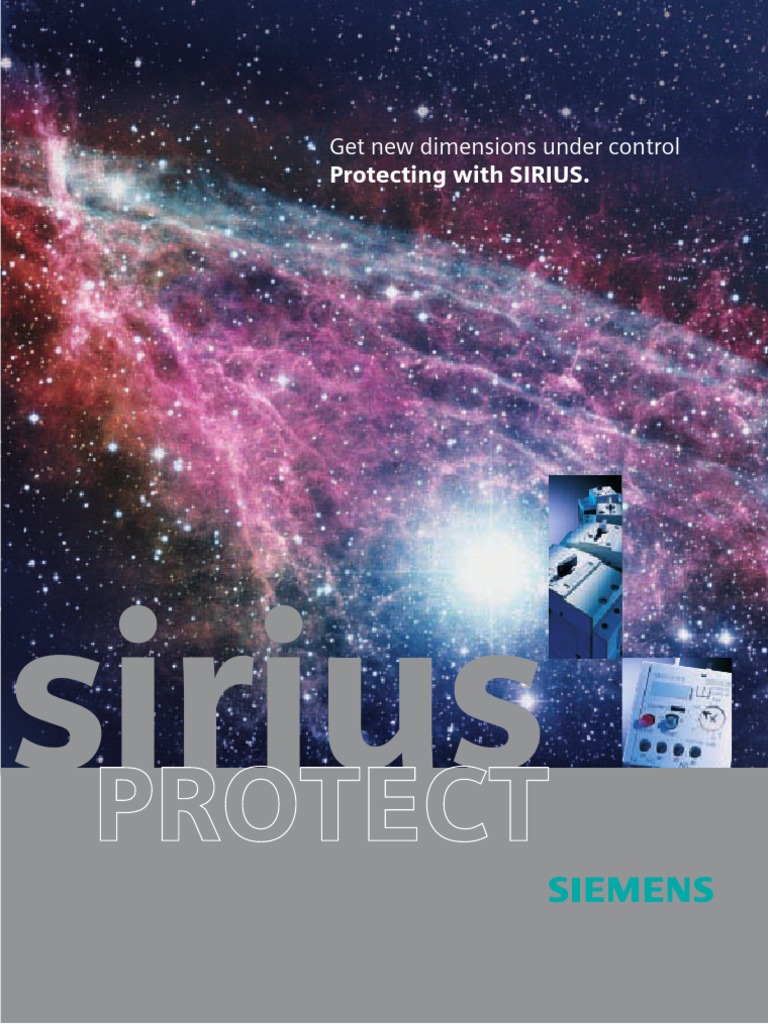 SIRIUS Protect General | PDF | Electric Motor | Fuse (Electrical)