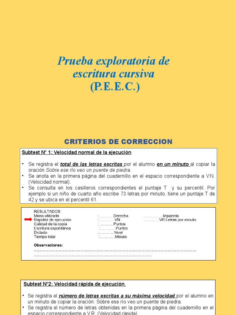 4 PEEC Escritura | PDF