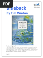 Blueback: Novel Study | PDF | Reading Comprehension | Cognitive Science