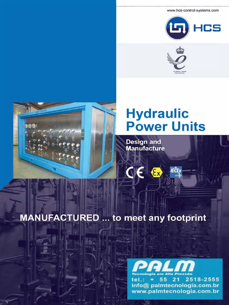 HCS Hydraulic Power Units | PDF | Liquids | Mechanical Engineering