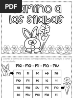 Cuadernillo Lectoescritura M, P, L, S | PDF | Escritura | Lingüística