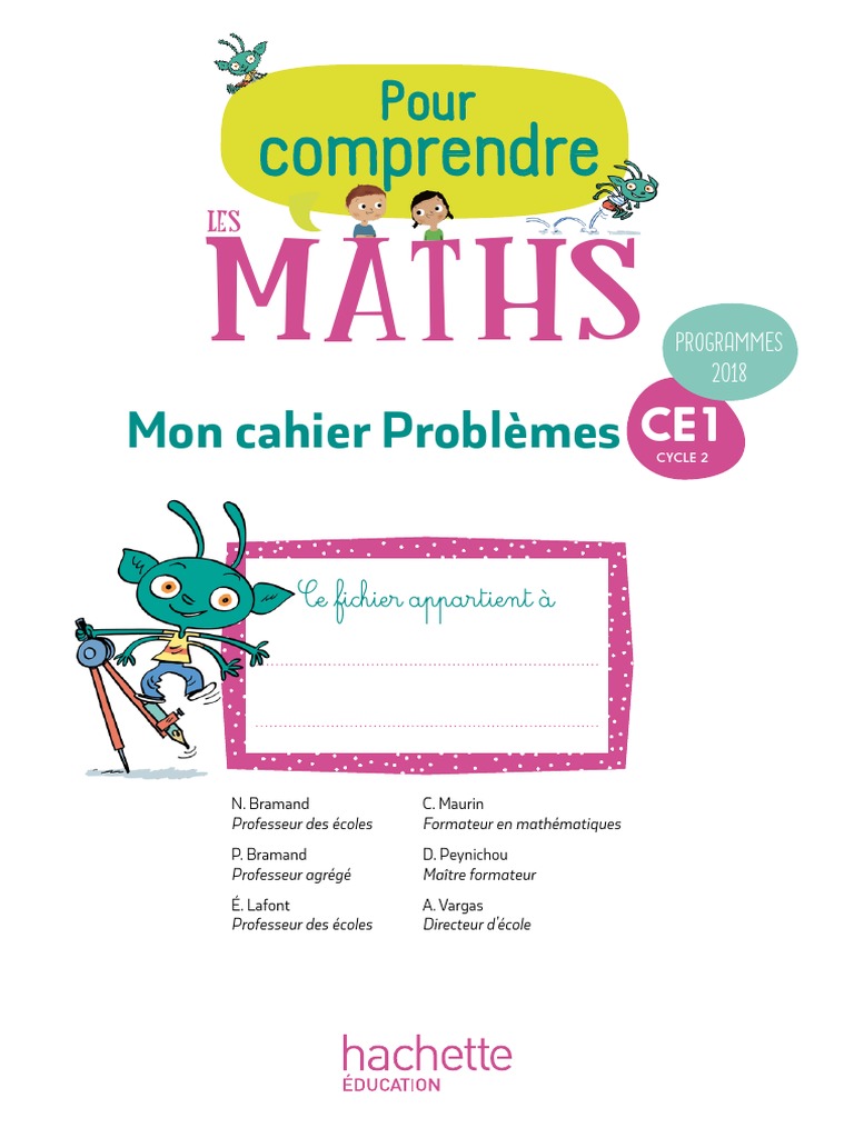 Problèmes mathématiques CE1 | PDF | Mathématiques
