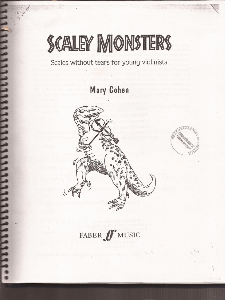 Scaley Monster (Mary Cohen) | PDF