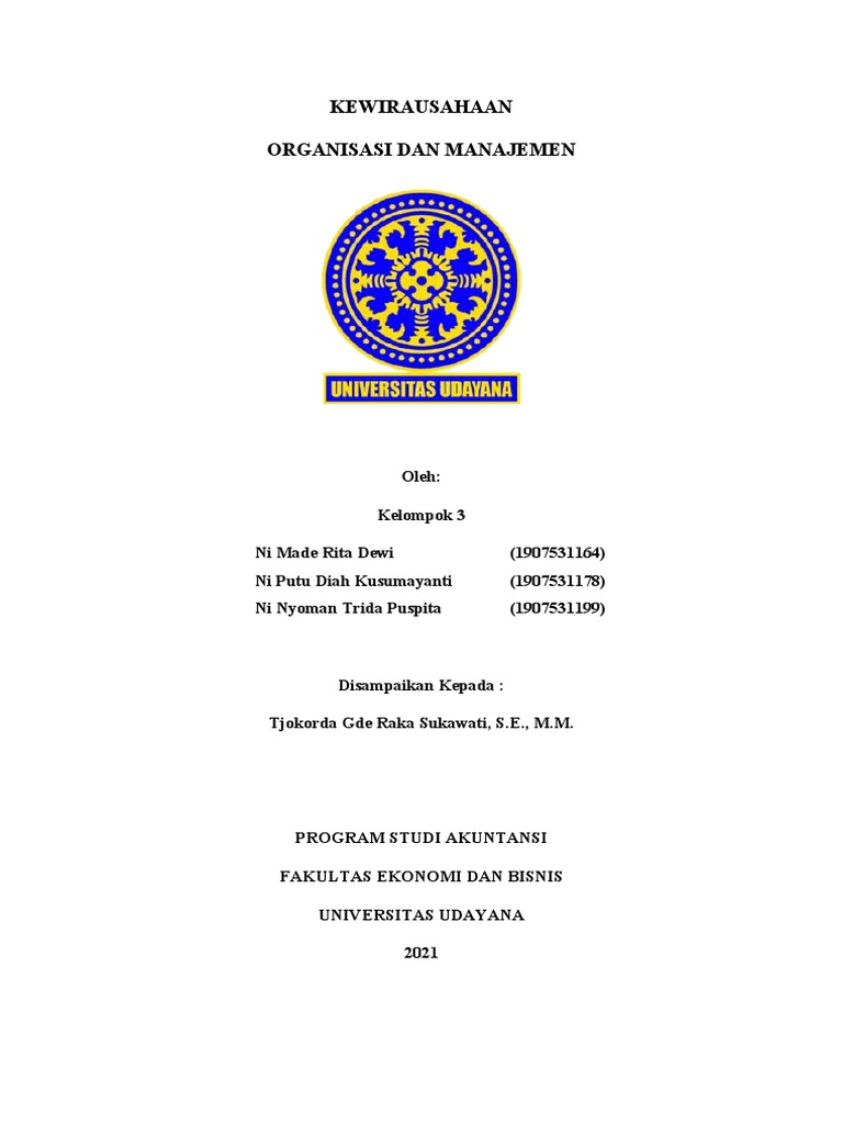 RMK 3 - Kelompok 3 | PDF | Karier & Perkembangan