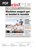 Tapa de Clarín del día que naciste | PDF
