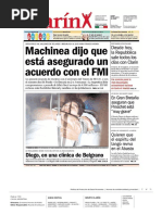 Tapa de Clarín del día que naciste | PDF
