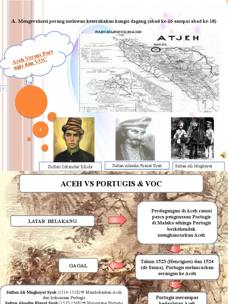 Sejarah Kelompok 1 Aceh Vs Portugis Dan VOC Perang Tondano Kelas XI ...