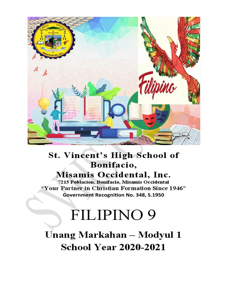 FILIPINO 9 Module | PDF