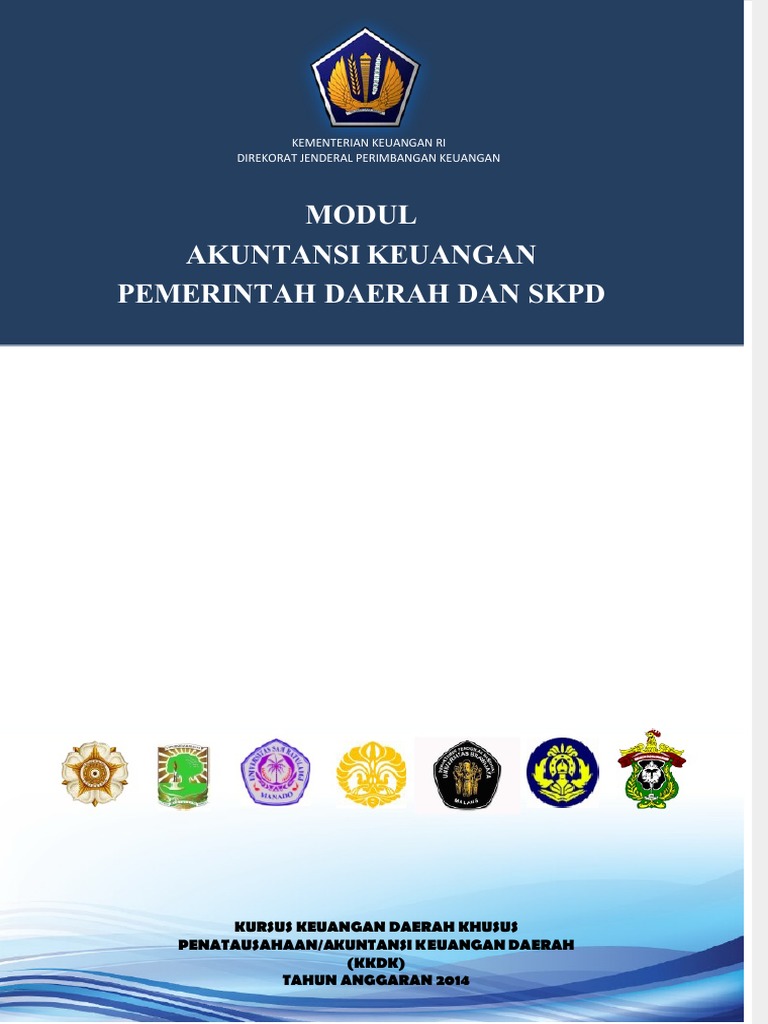 Modul Akuntansi Keuangan Pemerindah Daerah Dan SKPD | PDF | Pengelolaan ...