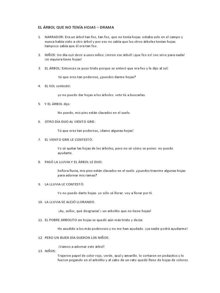 Un árbol sin hojas encuentra la belleza en la amabilidad de los demás | PDF