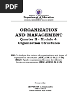 Organization and Management: Quarter I Module 1: Basic Concepts and ...