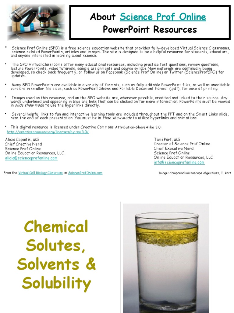 Understanding Solubility: Factors that Determine Whether Substances Will Dissolve in Solvents ...