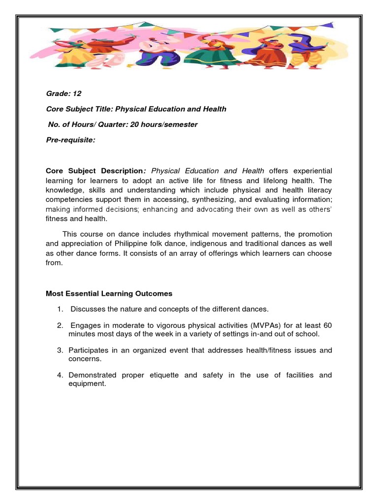 Unit-1 Lesson 1 | PDF | Dances