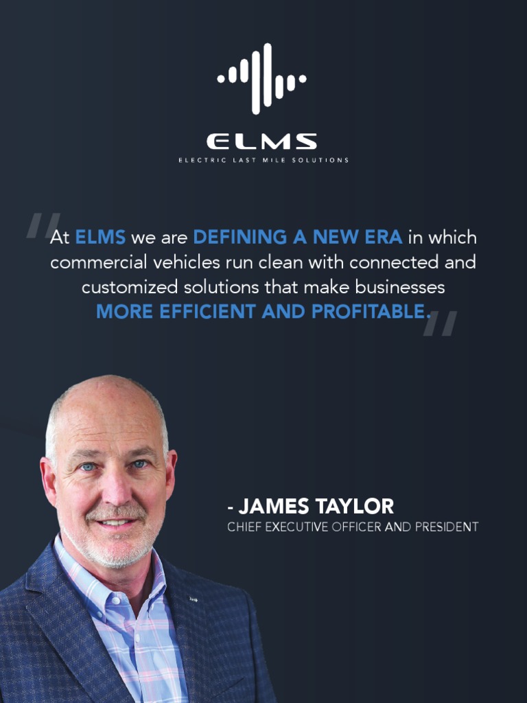 Elms Defining A New Era More Efficient and Profitable | PDF | Electric ...