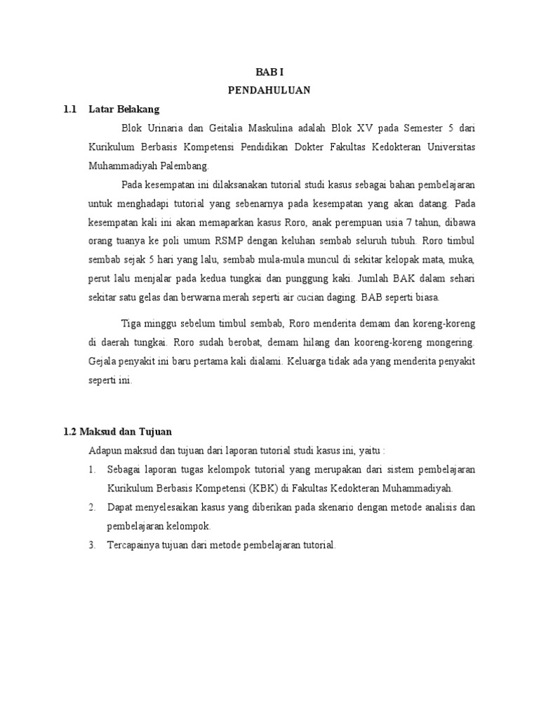 Laporan Tutorial Skenario B Blok 15 (GNAPS) | PDF