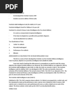 Sample Neuropsychological Report | PDF | Wechsler Adult Intelligence ...