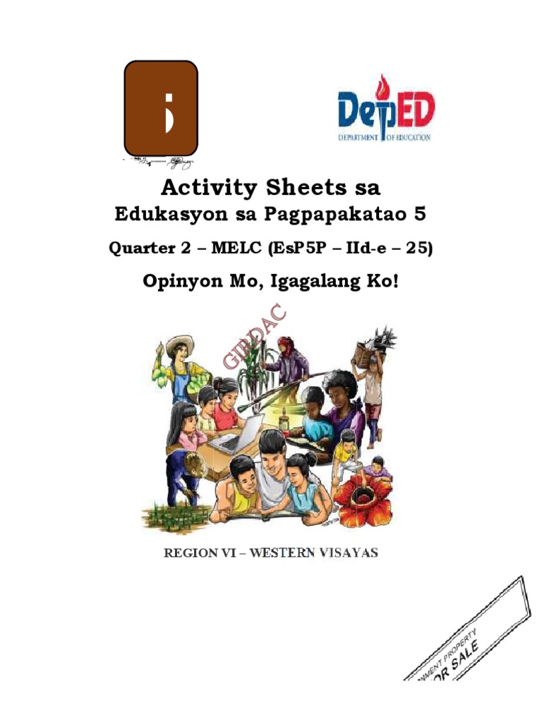 Esp Las Grade 5 Week 4 | PDF