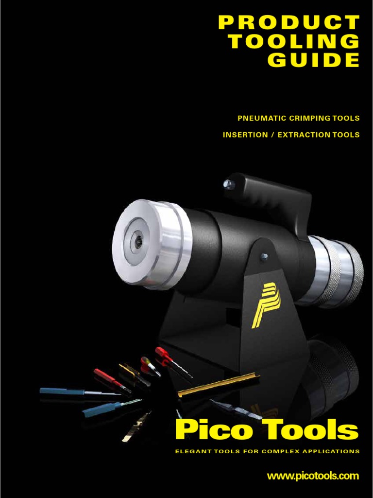 Pico Tools: Product Tooling Guide | PDF | Electrical Connector | Wire