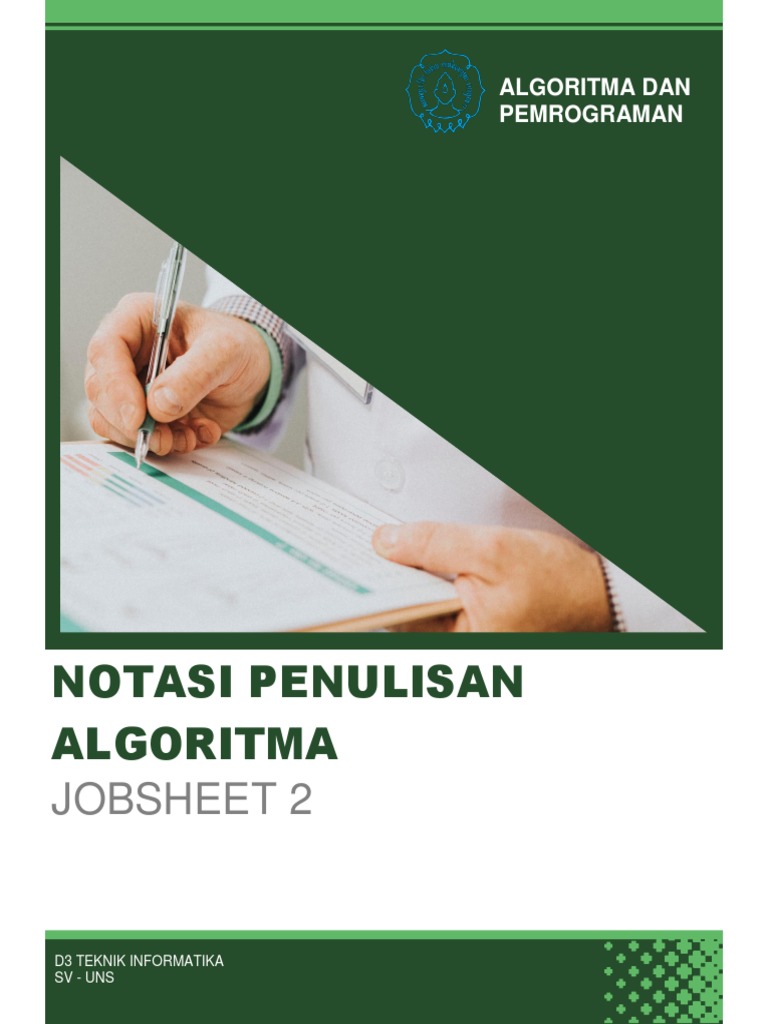 Notasi Penulisan Algoritma | PDF | Metode & Bahan Ajar | Komputer