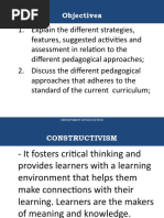 The 2c-2i-Ir Pedagogical Approaches | PDF | Constructivism (Philosophy ...