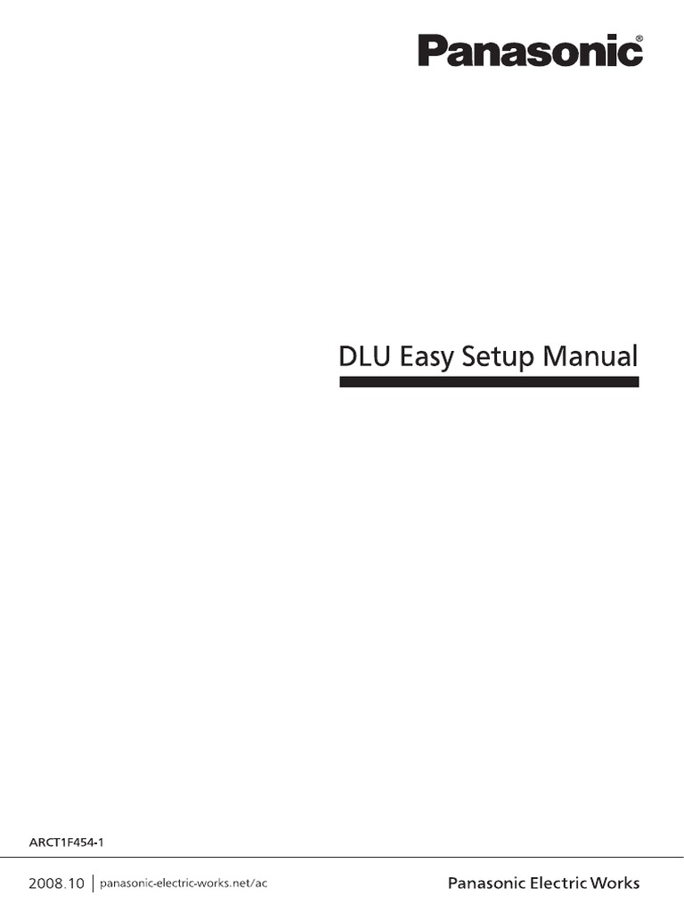 DLU Easy Setup Manual | PDF | Internet & Web | World Wide Web