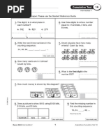 Saxon Math 8 7 Tests | PDF