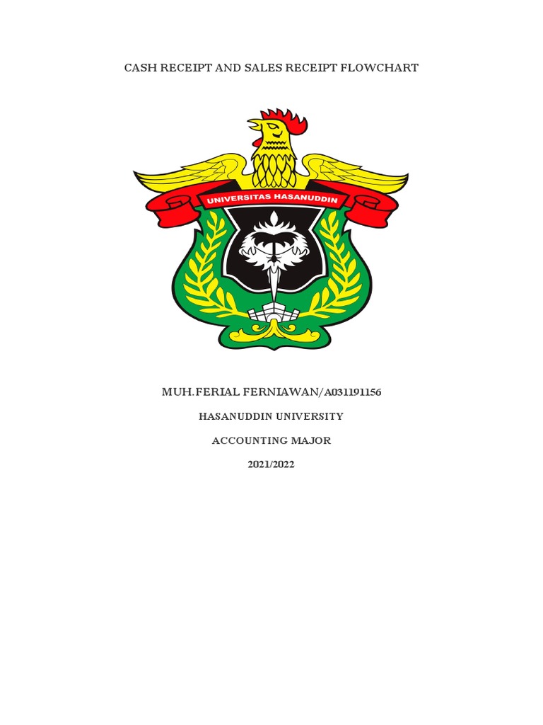 Cash Receipt and Sales Receipt Flowchart | PDF | Receipt | Invoice