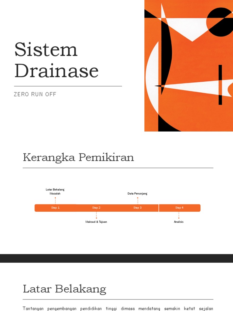 Masterplan Drainase Kawasan Undana | PDF