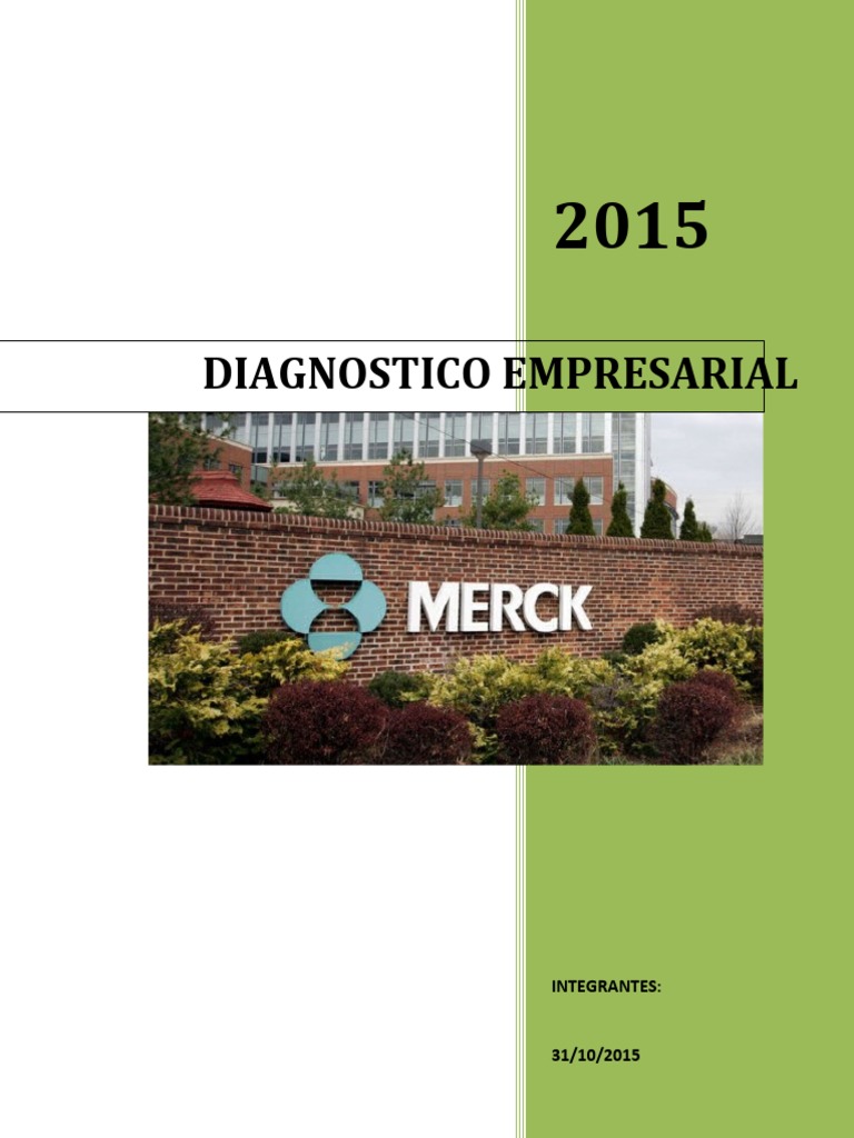 Diagnostico Empresarial - Informe Caso Merck | PDF | Análisis FODA