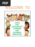 Child and Adolescent Learners and Learning Principles | PDF | Id ...