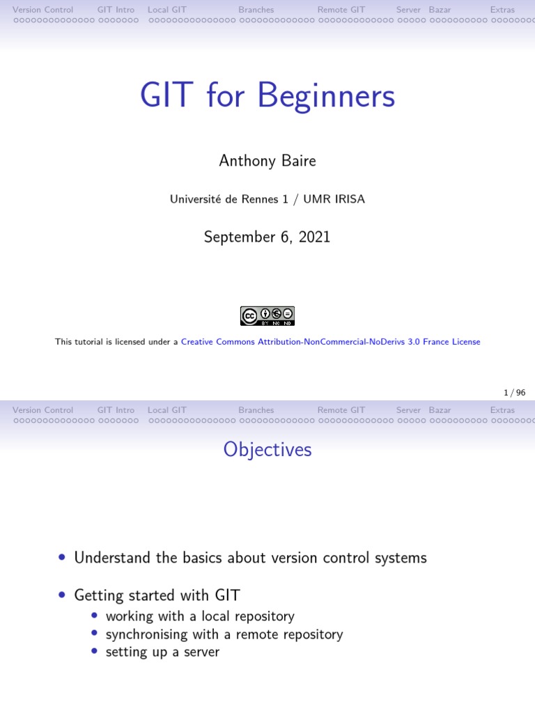 Git For Beginners Handout | PDF | Version Control | Software Engineering