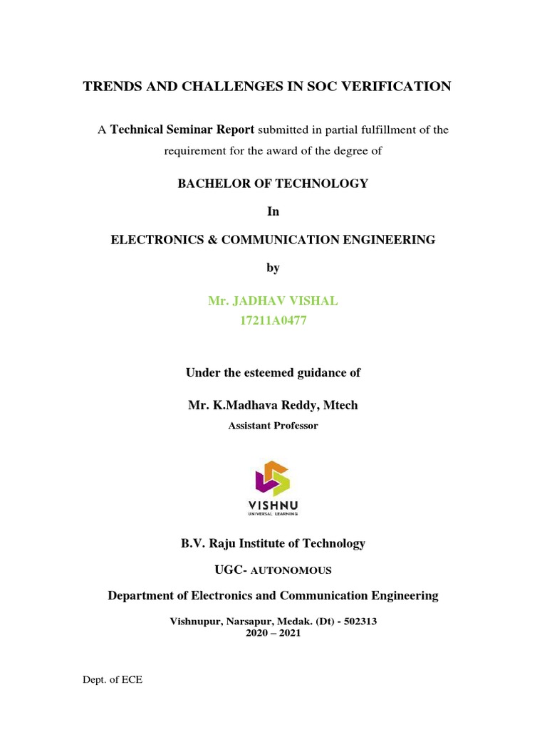 Trends and Challenges in Soc Verification | PDF | System On A Chip ...