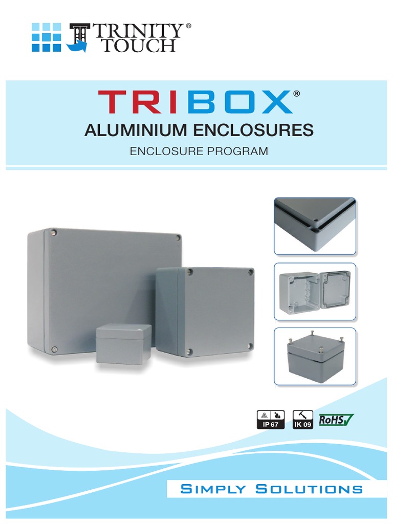 TRIBOX Aluminium Enclosure 2021 | PDF | Chemical Substances | Materials