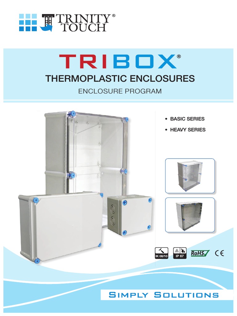 TRIBOX Thermoplastic Enclosure - 2021 | Download Free PDF | Electrical ...