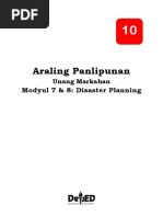 Ap10 - q1 - Mod5 - Mga Hakbang Sa Pagbuo NG Community-Based Disaster Risk Reduction and ...