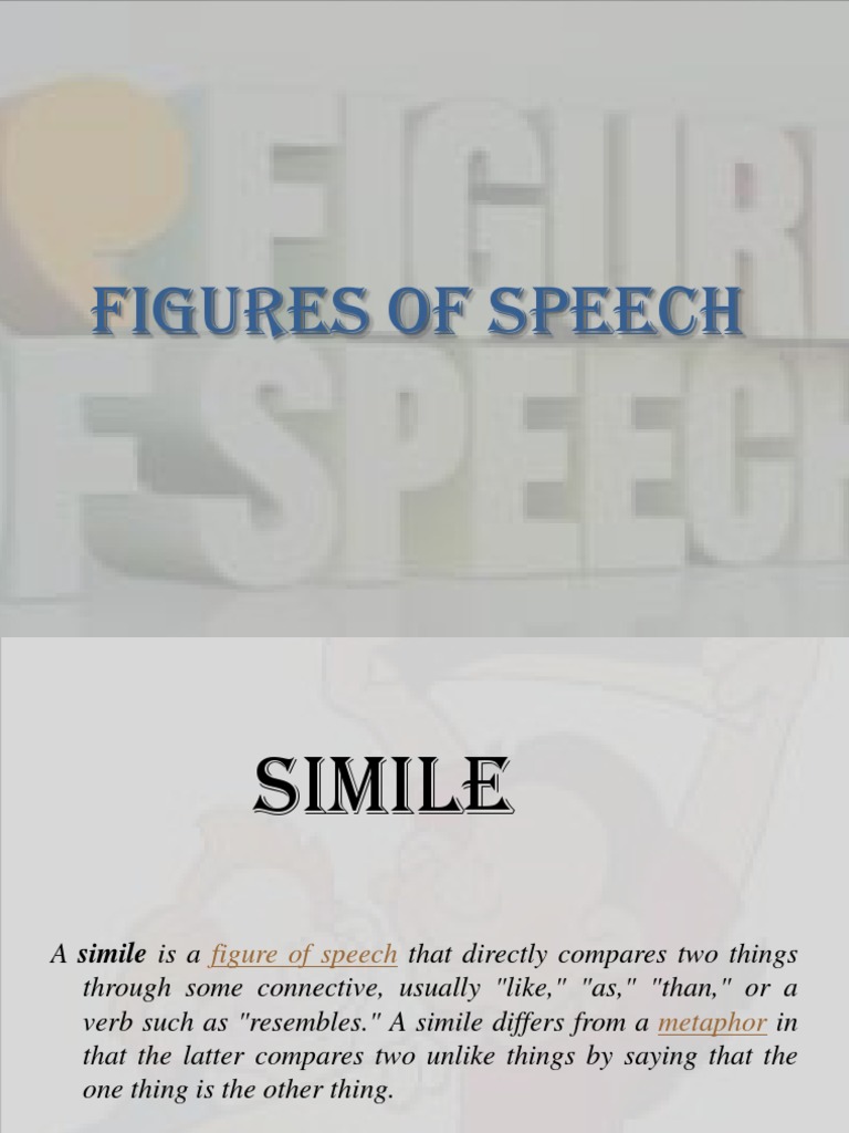 Figures of Speech | PDF | Metaphor | Rhetoric