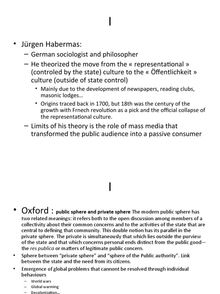 Global Public Sphere Evolution Explained | PDF | Politics