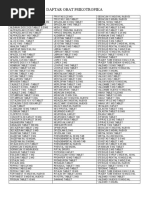 Daftar Obat Prekursor | PDF | Medicine | Psychopharmacology