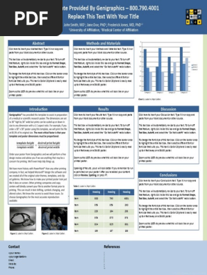 Case Report Poster Template