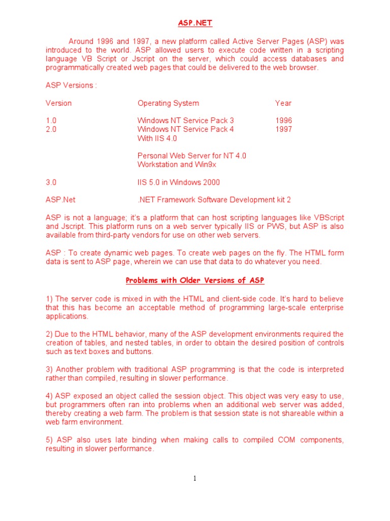 NOTES Using C# | Download Free PDF | Active Server Pages | Microsoft Access
