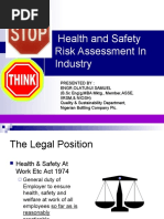 Risk Assessment Use of Fans | PDF | Risk | Risk Assessment