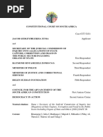 SARFU Case Summary | PDF | Judgment (Law) | Government