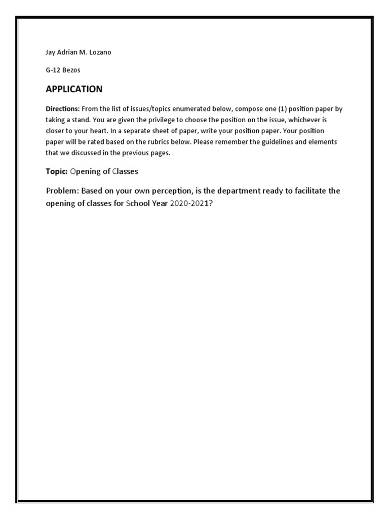 EAPP Q4 Module 3... Grade 12 Bezos | PDF | Educational Technology ...