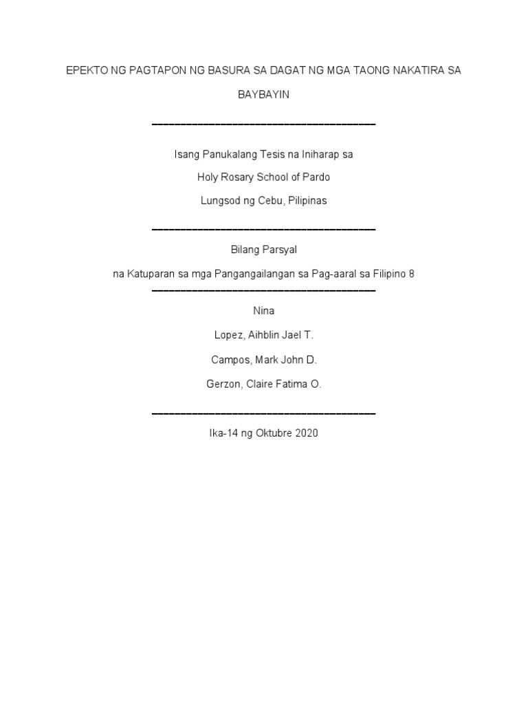 Performance Task Final | PDF