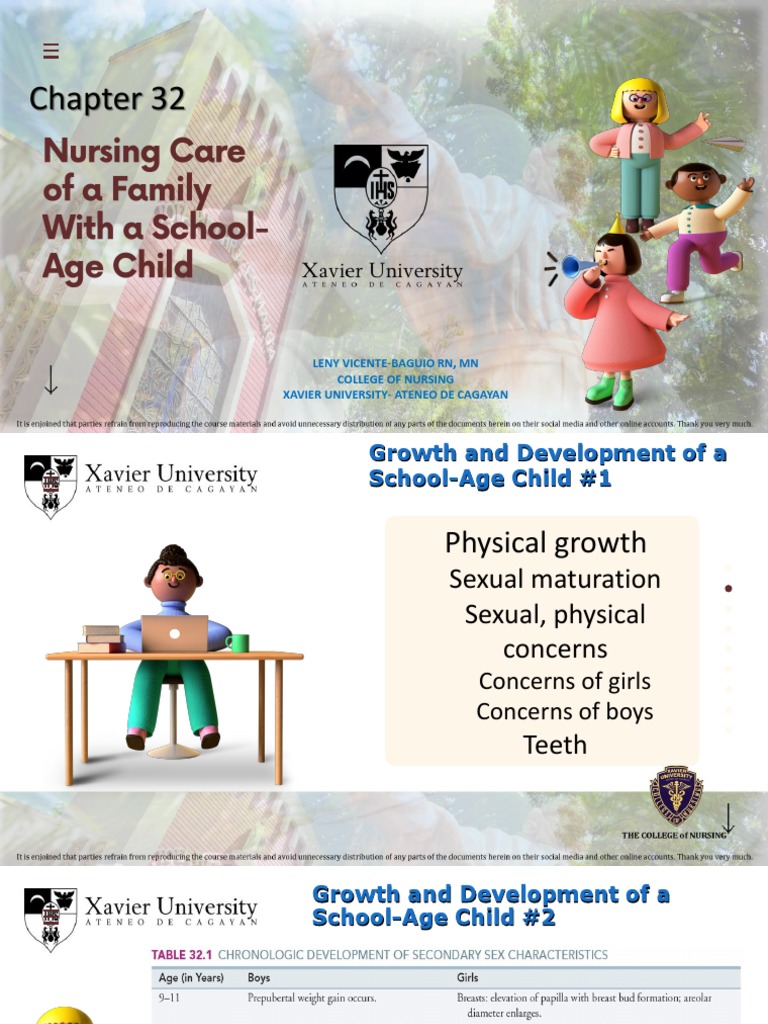 Growth Development School-Age | PDF | Child Development | Relationships