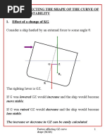 Water Plane Area and Block Coefficient | PDF | Area | Multiplication