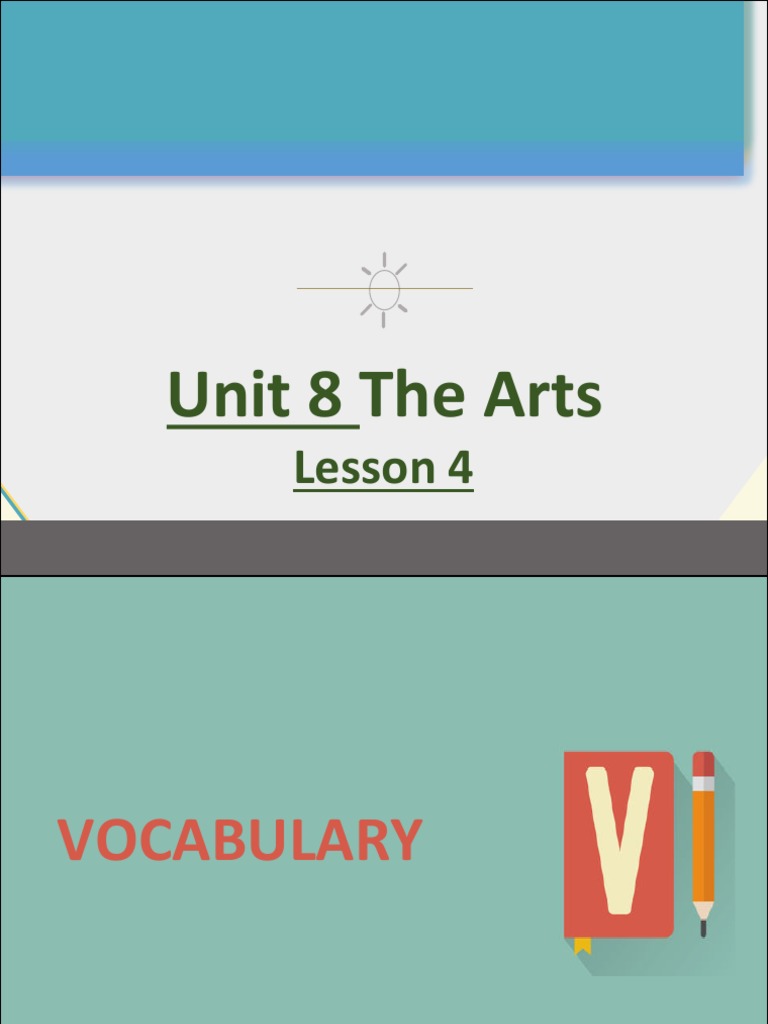 Unit 8 Lesson 4 | PDF