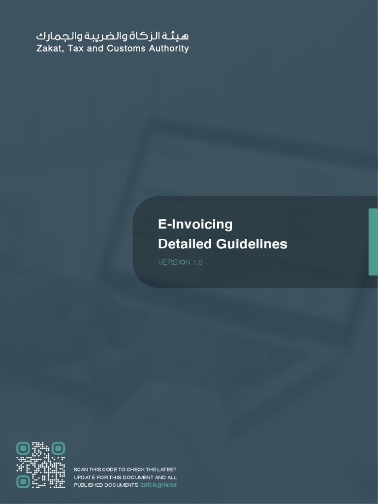 E-Invoicing Guidelines for KSA | PDF | Invoice | Value Added Tax